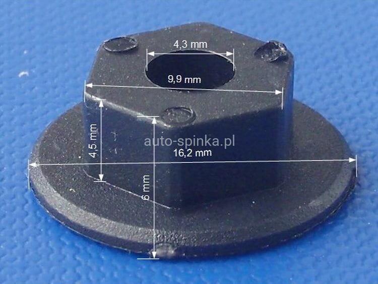 C10146 Nakrętka 5 x 16 nadkola zderzaka osłon Fiat Ducato Opel różne ...