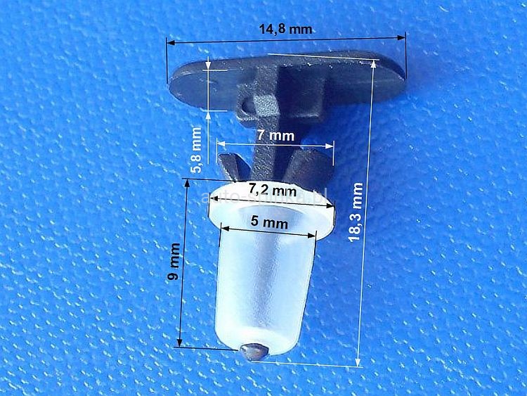 C50844 Spinka uszczelki drzwi klapy Ford Opel Seat VW 157979 1H0837719 ...