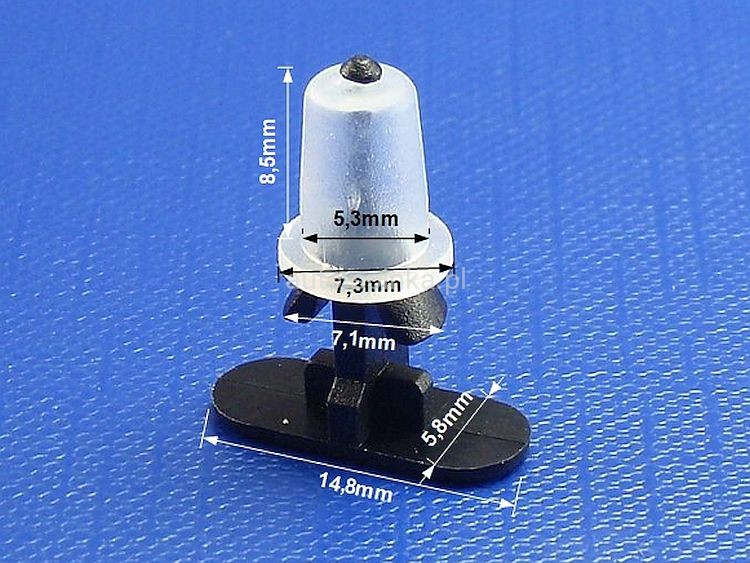 ASC0921 Spinka 5 uszczelki drzwi Ford Opel Seat VW 1065204 13254856 ...