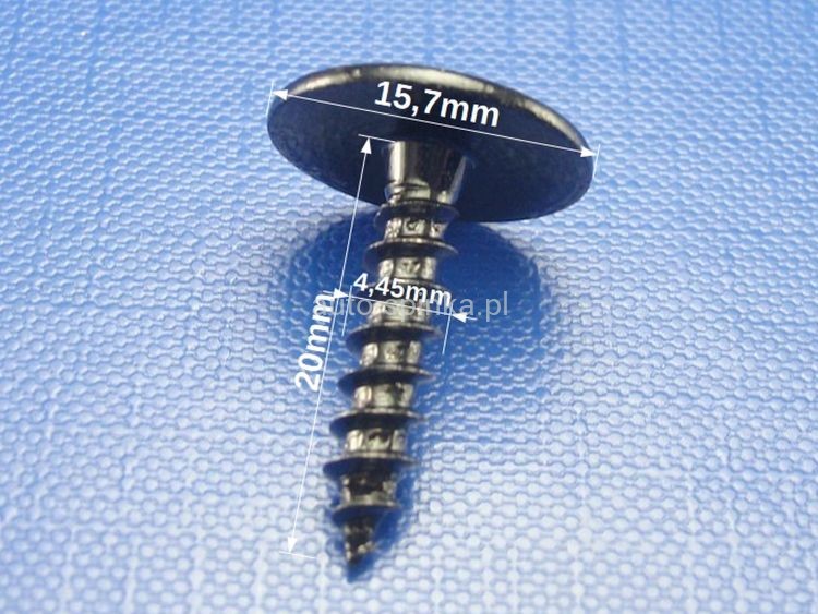 C70976 Wkręt 4,5 x 20 TORX Citroen Peugeot DS Fiat Lancia Opel ...