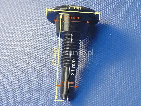 45807 Śruba M6 x 27 TORX mocująca zderzak Seat Skoda VW Porsche ...
