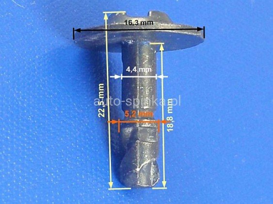 C10123 Śruba 5 x 18,5 wkręt osłony silnika BMW AUDI MINI MERCEDES ...