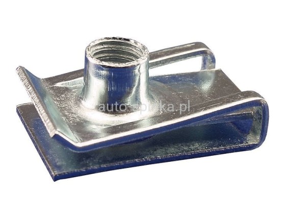 ASM62407 Blaszka M6 25x17 kolor srebrny 51127070202 7703046034 7731367 ...